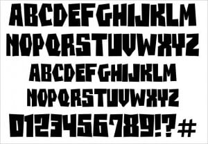 The Fonts that Rock: Collection of 44 Astonishing Free Rock Band Fonts
