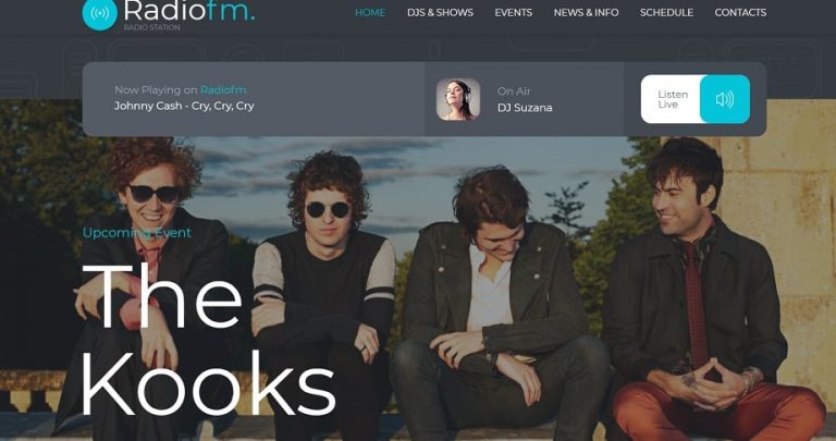 Radio Website Design Tips & Best Examples for Your Inspiration