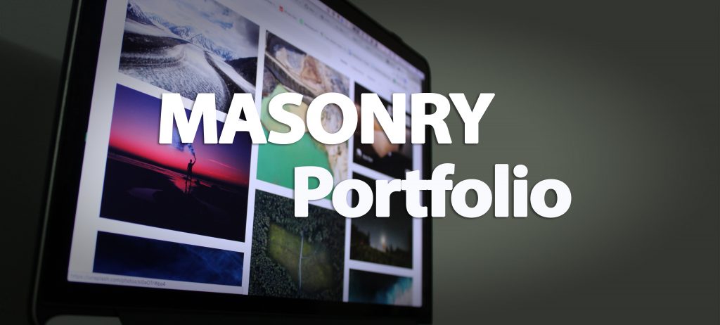 Masonry Portfolio Inspiration - Create Pinterest Grid Style Website